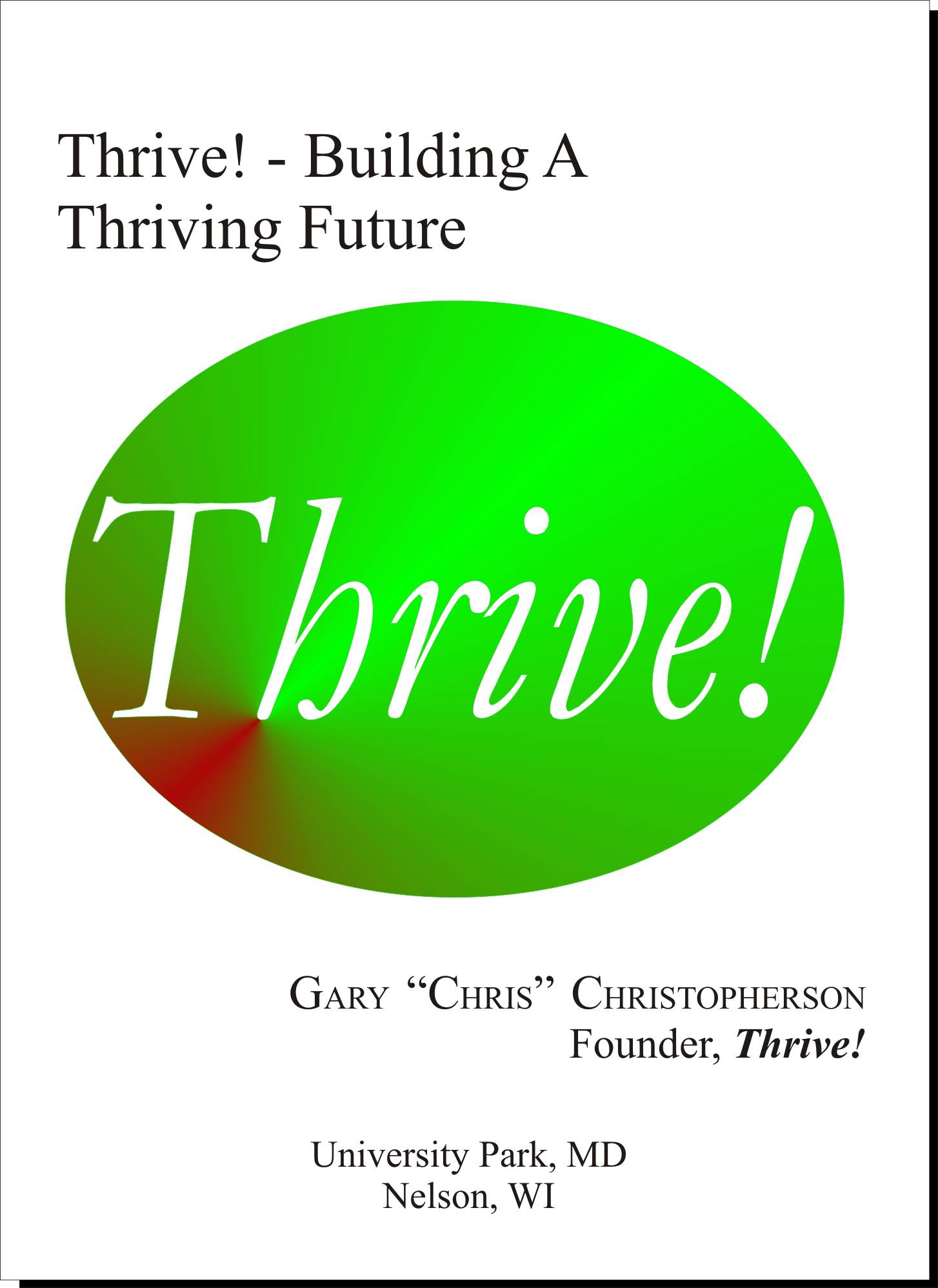 Thrive! Books | Thrive! - Building A Thriving Future for All Forever